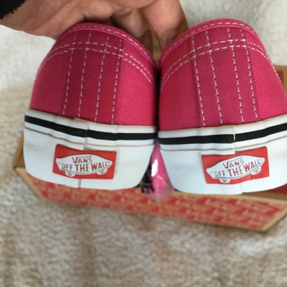 Vans | Shoes | Nwot Vans Authentic Pro Magenta Black W 7 M 55 | Poshmark